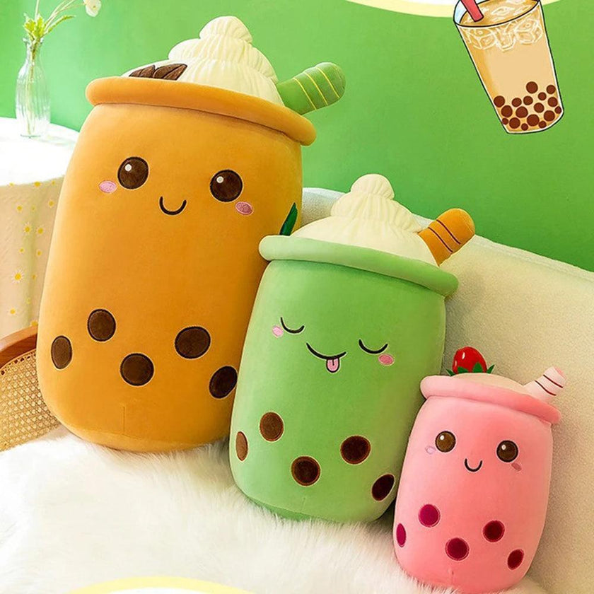 Squishmallow Boba Plush Soft Cute Boba Tea Bubble Tea Squishmallow ...